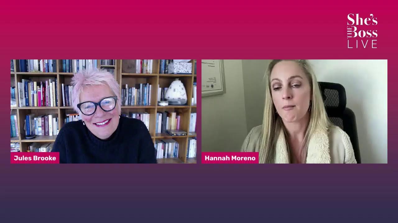 She's The Boss Show Live with Jules Brooke and Hannah Moreno of Third Hemisphere, Founder, CEO ...